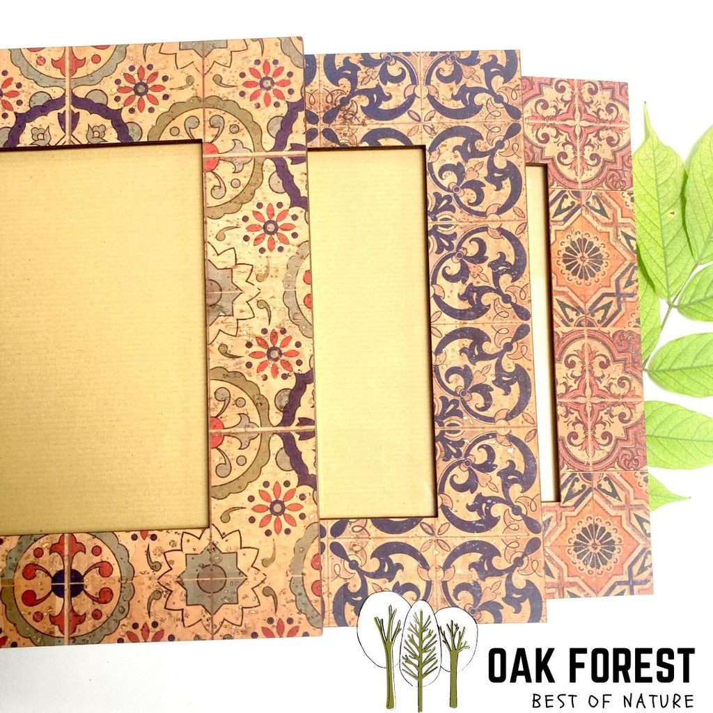 Cadre photo en liège artisanal - Cadre en liège – Oak Forest