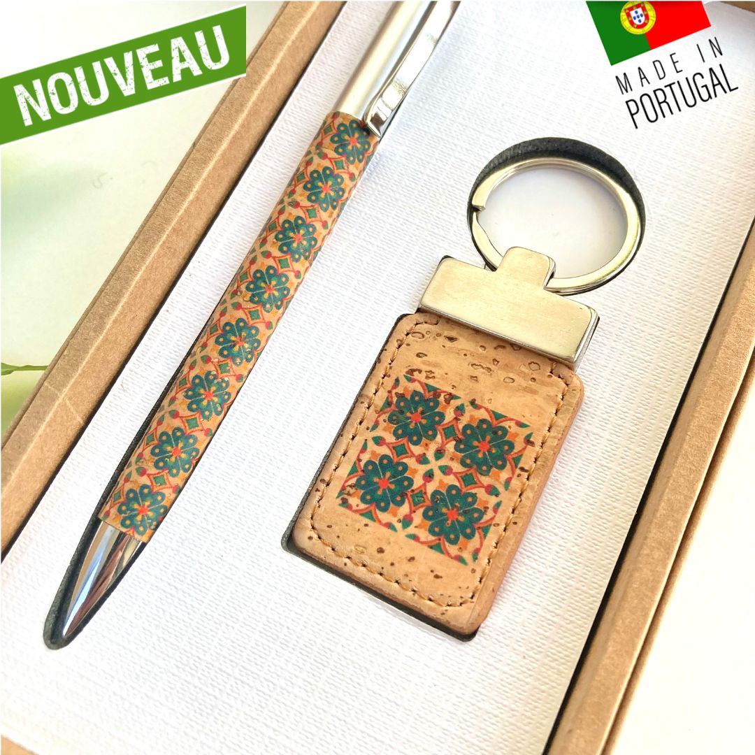 cork pen & key ring box - Vegan gift idea – Oak Forest